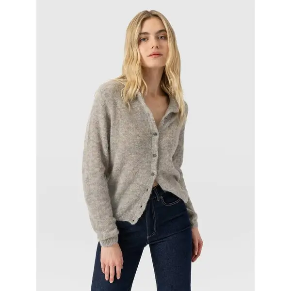 SAINT + SOFIA Ariella Cardigan - Grey