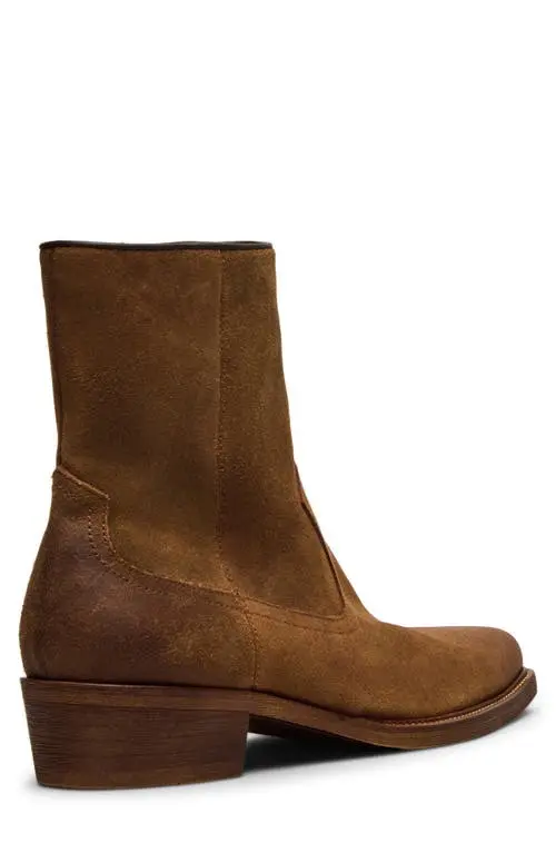 Steve Madden Sturgis Western Boot - Tan Suede