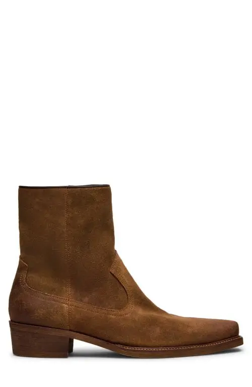 Steve Madden Sturgis Western Boot - Tan Suede