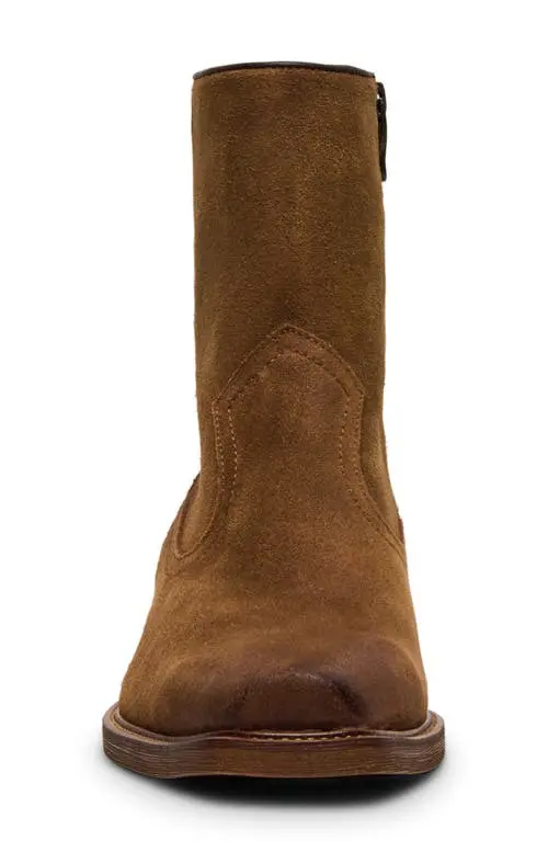 Steve Madden Sturgis Western Boot - Tan Suede