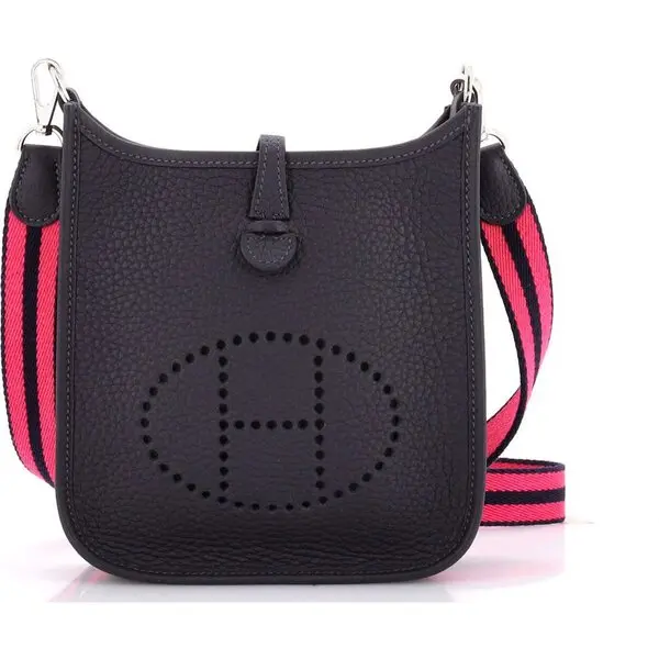 Hermès Evelyne Bag Gen Iii Clemence Tpm - Black
