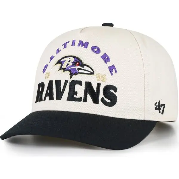 '47 Baltimore Ravens Arcitext Hitch Adjustable Hat