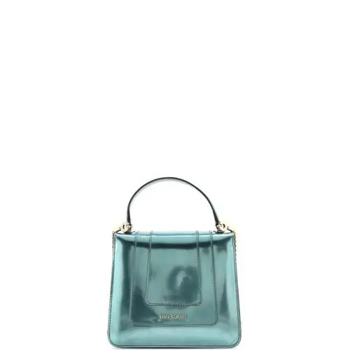 BVLGARI Serpenti Top Handle Bag Patent Small