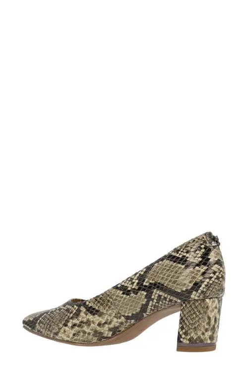 J. Reneé Olivienne Snakeprint Pump