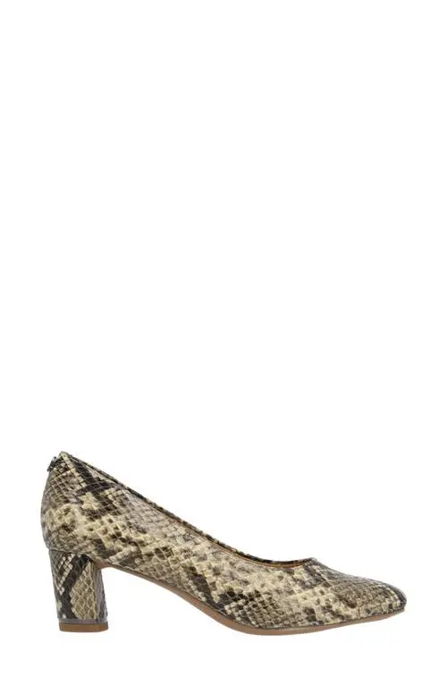 J. Reneé Olivienne Snakeprint Pump