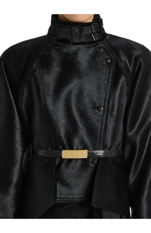 Balmain Smooth Leather Belt