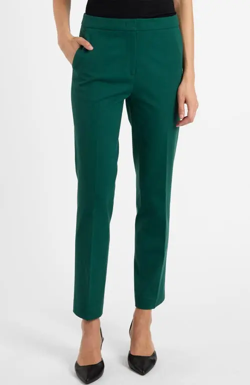 Santorelli Ranna Cropped Pant In Soft Stretch Crepe