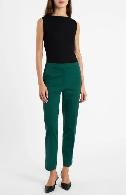 Santorelli Ranna Cropped Pant In Soft Stretch Crepe