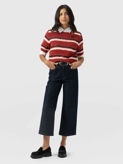 SAINT + SOFIA Rylie Crop Jean