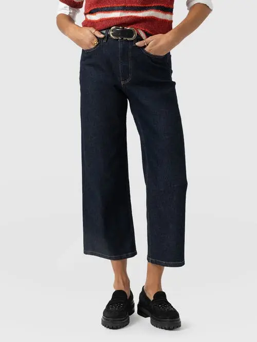 SAINT + SOFIA Rylie Crop Jean