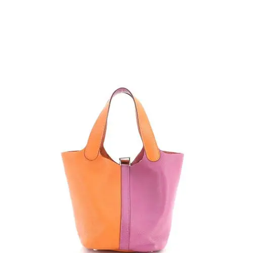 Hermès Casaque Picotin Lock Bag Clemence Pm