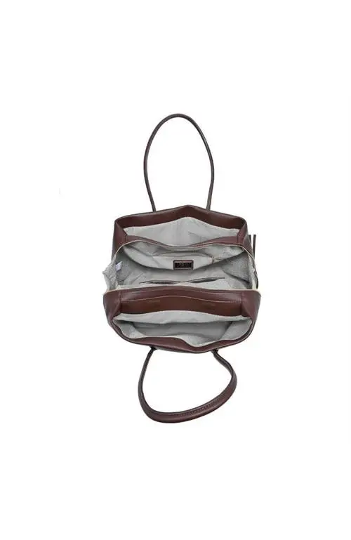 URBAN EXPRESSIONS Sadie Satchel - Chocolate