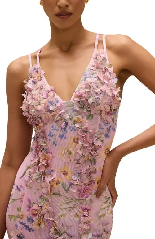 PatBO Heather Embroidered Maxi Dress