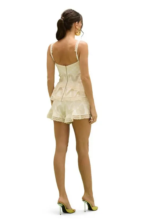 PatBO Bertha Lace Shorts
