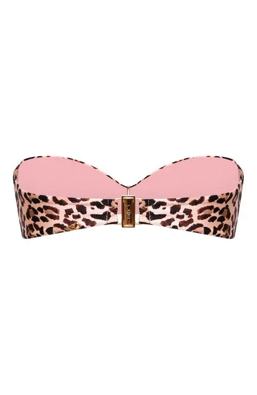 PatBO Panthera Bikini Top