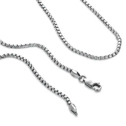 LUVMYJEWELRY Seiji Box Chain Necklace 925 Silver