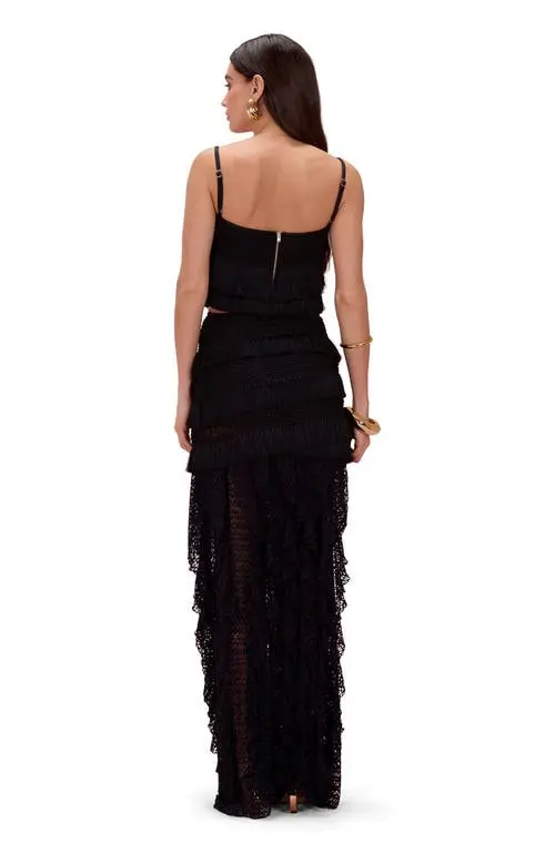 PatBO Ayla Fringe Top