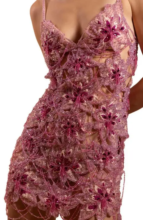 PatBO Amelia Embroidery Mini Dress