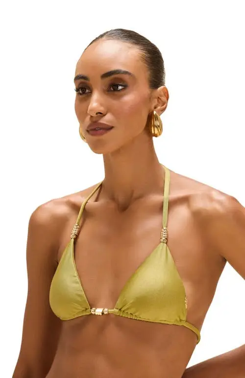 PatBO Jade Lycra Lace Bikini Top