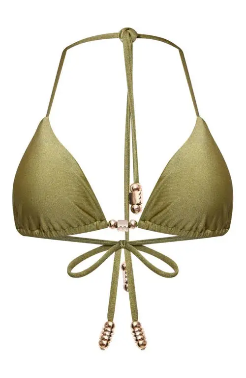 PatBO Jade Lycra Lace Bikini Top