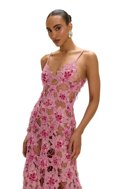 PatBO Amelia Embroidery Maxi Dress