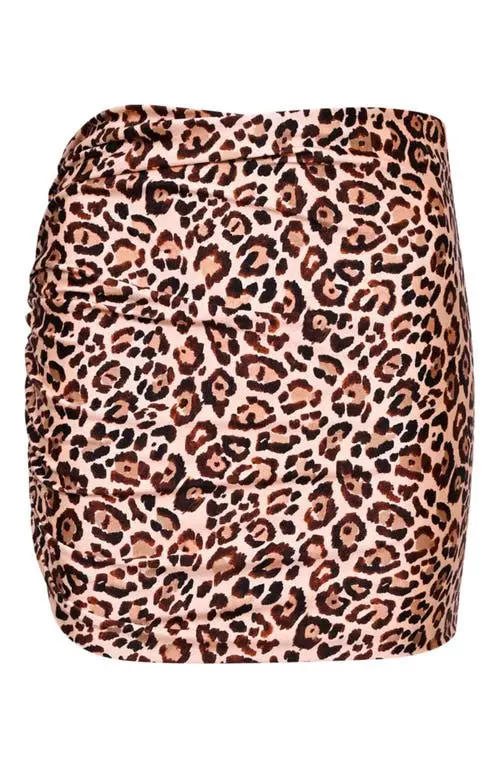 PatBO Panthera Short Skirt