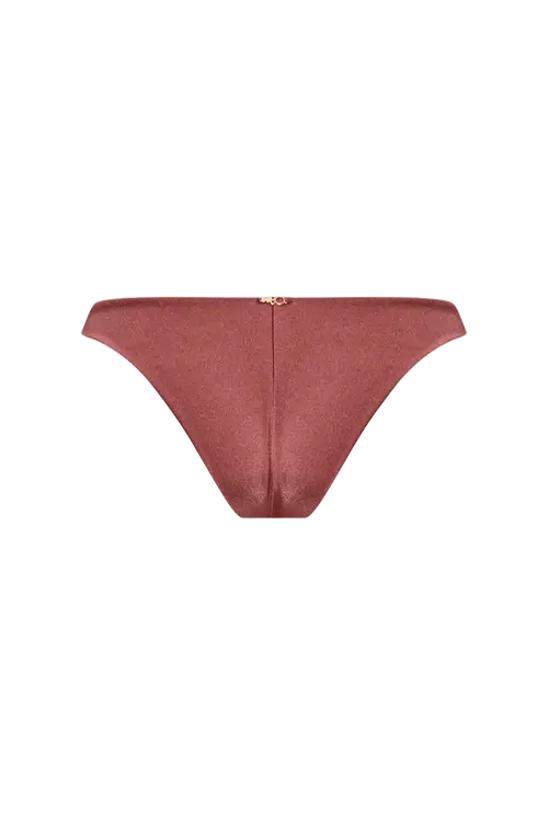 PatBO Golden Dune Lycra Seashell Bikini Bottom
