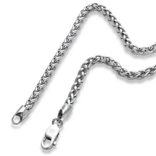 LUVMYJEWELRY Kenshin Bold Palmier Chain Necklace 925 Silver