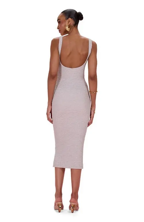PatBO Silversand Knit Midi Dress