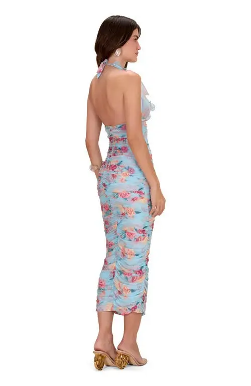 PatBO Flora Mist Midi Dress