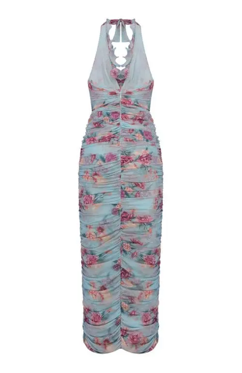 PatBO Flora Mist Midi Dress