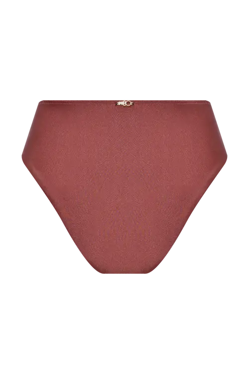 PatBO Golden Dune Lycra Embroidered Bikini Bottom