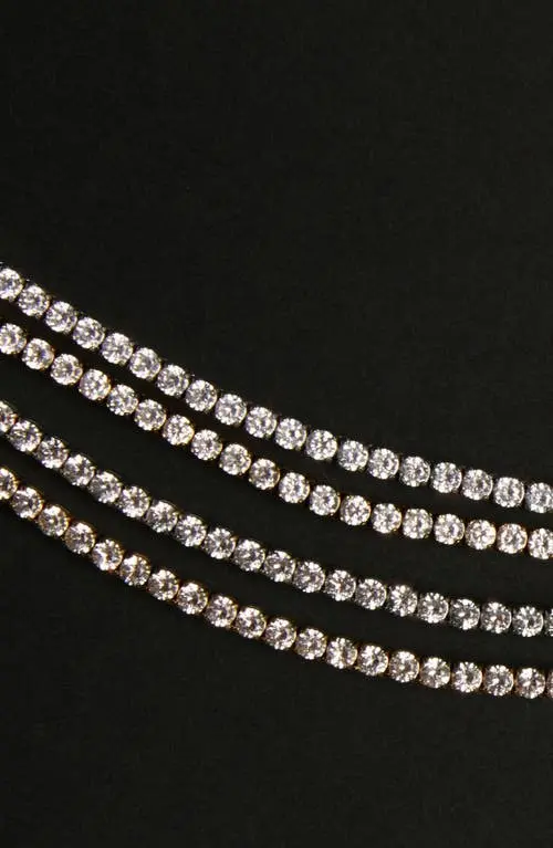 AURATE Unbreakable Lab Grown Sapphire Tennis Bracelet - Yellow