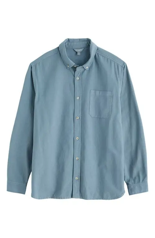 SEASALT CORNWALL Jenken Garment Dyed Long Sleeve Oxford Shirt