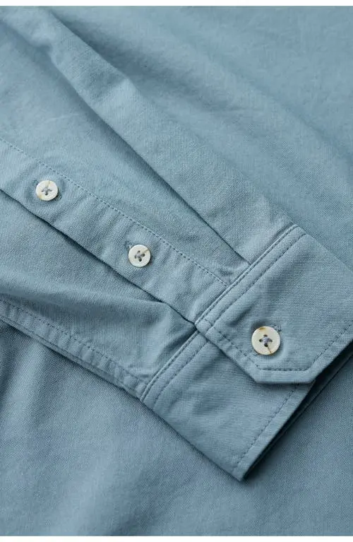 SEASALT CORNWALL Jenken Garment Dyed Long Sleeve Oxford Shirt