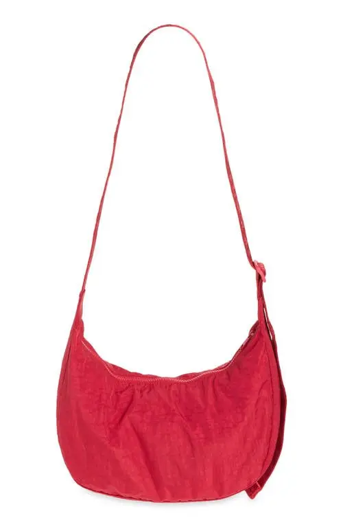 Baggu Medium Recycled Nylon Crescent Crossbody Bag