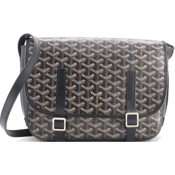 Goyard Belvedere Messenger Bag Coated Canvas Mm