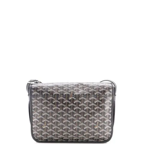 Goyard Belvedere Messenger Bag Coated Canvas Mm