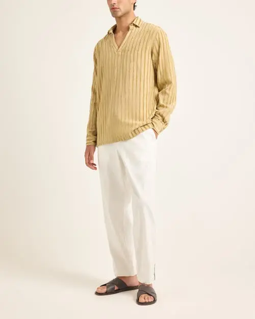 Orlebar Brown Ridley Relaxed-fit Shirt - Biscuit