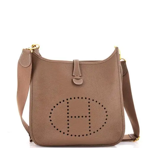 Hermès Evelyne Bag Gen Iii Clemence Pm - Grey