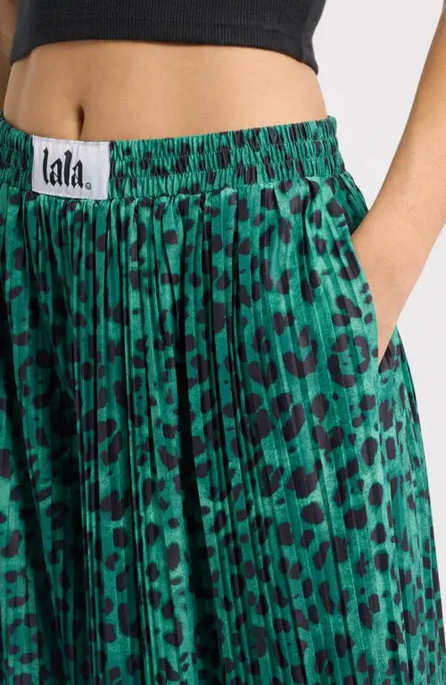 DRESSED IN LALA Total Knock Out Pleated Wide Leg Pants