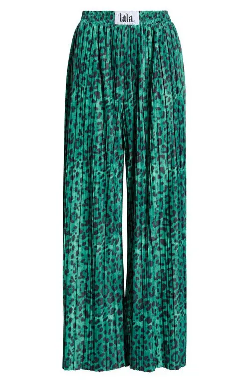 DRESSED IN LALA Total Knock Out Pleated Wide Leg Pants