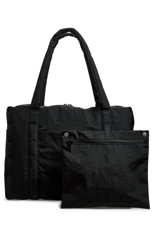 Baggu Cloud Recycled Nylon Carry-on Bag - Black