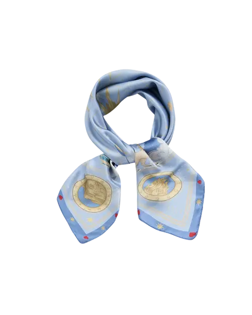 FABLE ENGLAND Zodiac Medium Square Scarf