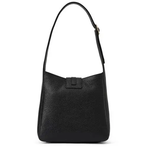 Bruno Magli Lilo Shoulder Bag - Black Pebbled