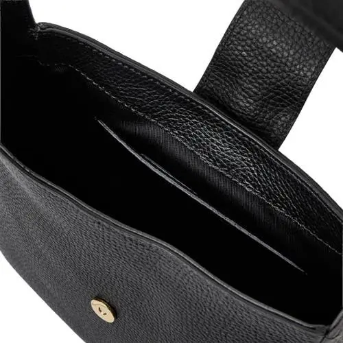 Bruno Magli Lilo Shoulder Bag - Black Pebbled