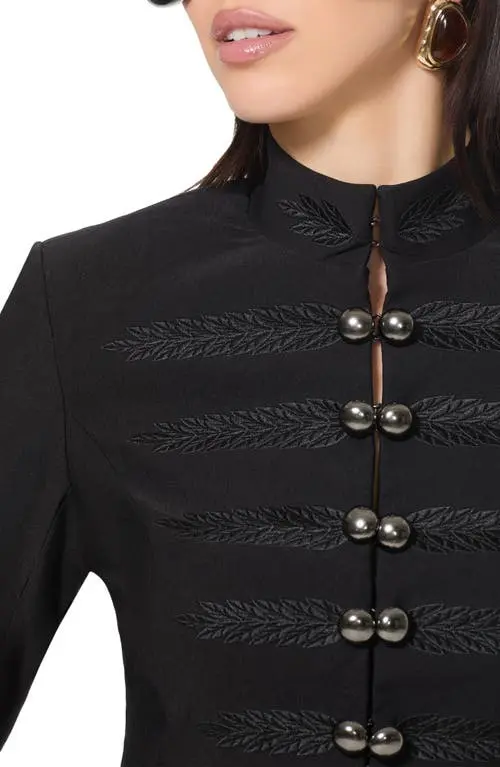 AFRM Gracyn Crop Fitted Band Jacket