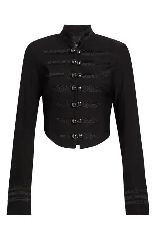 AFRM Gracyn Crop Fitted Band Jacket