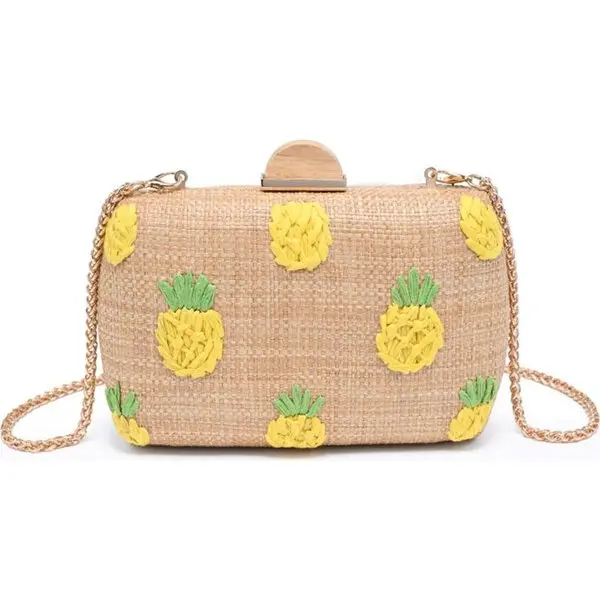 URBAN EXPRESSIONS Pebbles Evening Bag - Pineapple