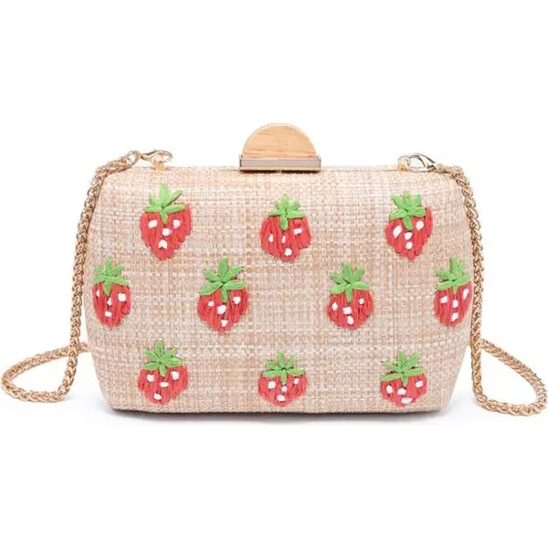 URBAN EXPRESSIONS Pebbles Evening Bag - Strawberries